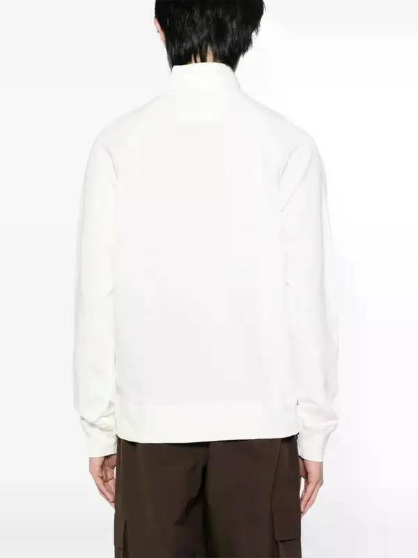 C.P. COMPANY Light Fleece Sweatshirt - White