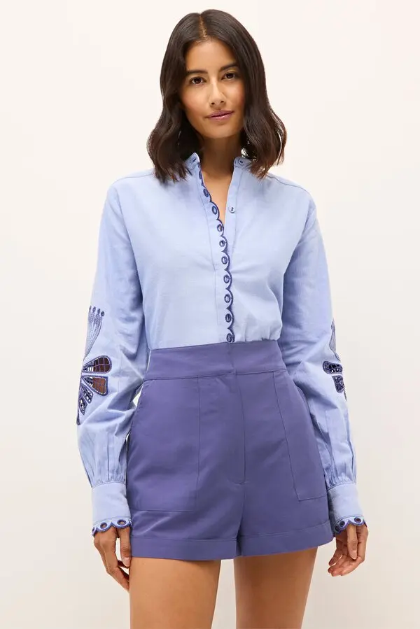 MARIE OLIVER Ingram Shorts - Skipper