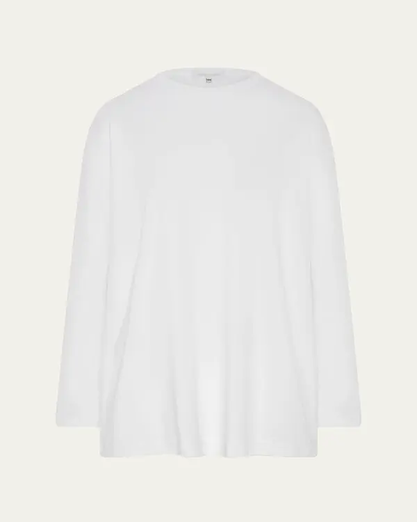Eskandar Long-sleeve Top - White