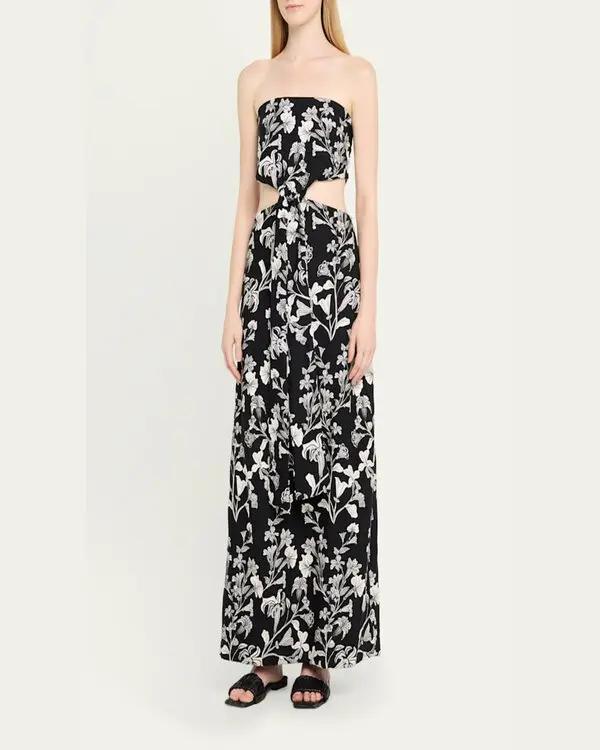 Agua Bendita Malaquita Maxi Dress