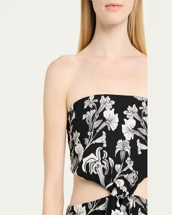 Agua Bendita Malaquita Maxi Dress