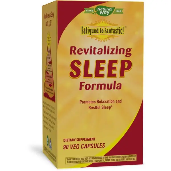 NATURE'S WAY Revitalizing Sleep Formula 90 Capsules - One-color
