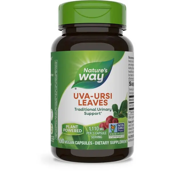 NATURE'S WAY Uva Ursi Leaves 100 Capsules - One-color