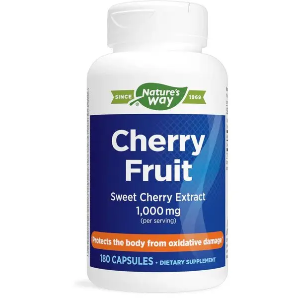 NATURE'S WAY Cherry Fruit Extract 180 Capsules - One-color