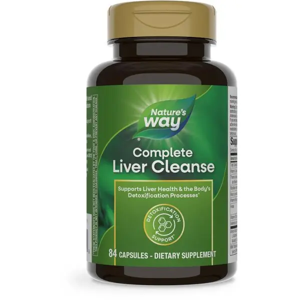 NATURE'S WAY Complete Liver Cleanse 84 Caplets - One-color