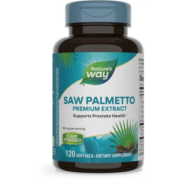 NATURE'S WAY Super Saw Palmetto 120 Softgels - One-color