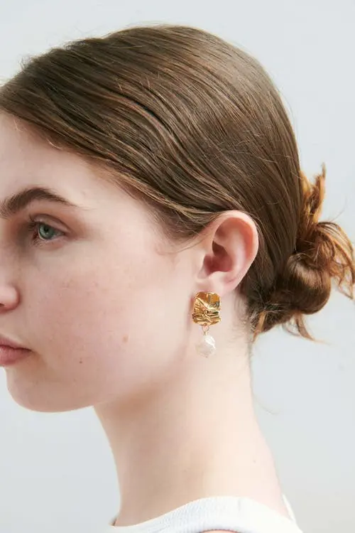 ODETTE NEW YORK Pearl Fender Earrings