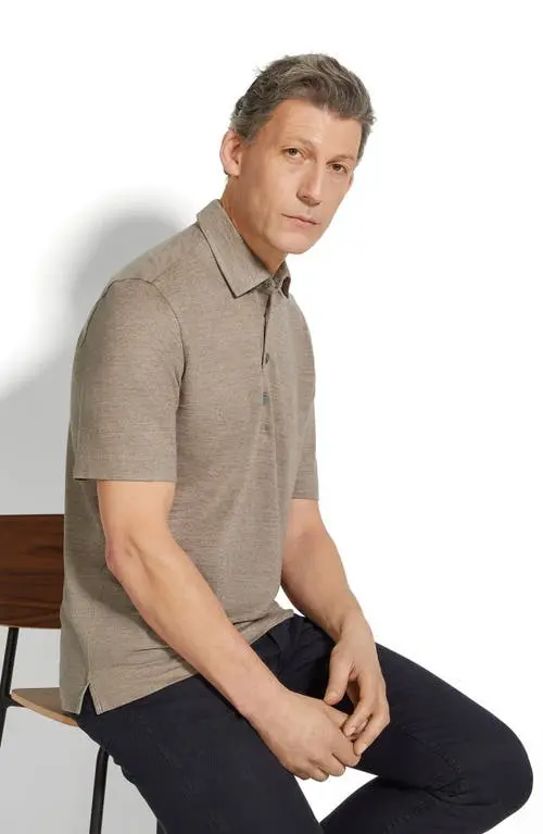 Zegna Linen Polo