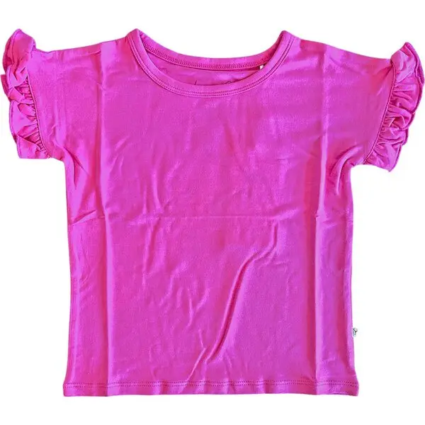 LAREE + CO Korrie Ruffle Tee - Pink