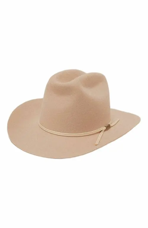 TWO ROADS HAT CO. Butler County Western Hat - Buckskin