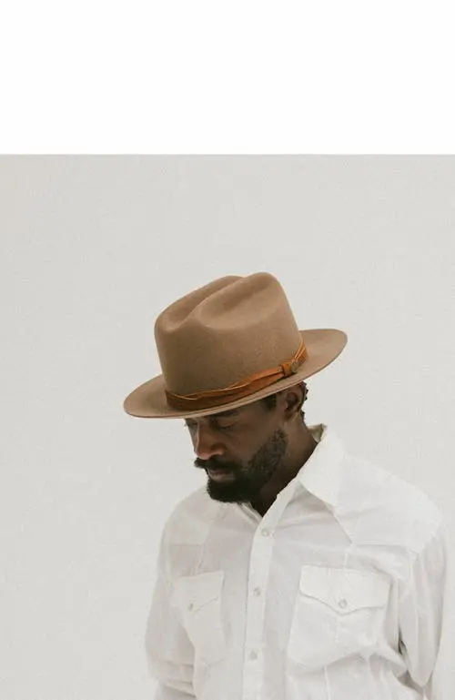 TWO ROADS HAT CO. Elliston Rancher Fedora - Brown