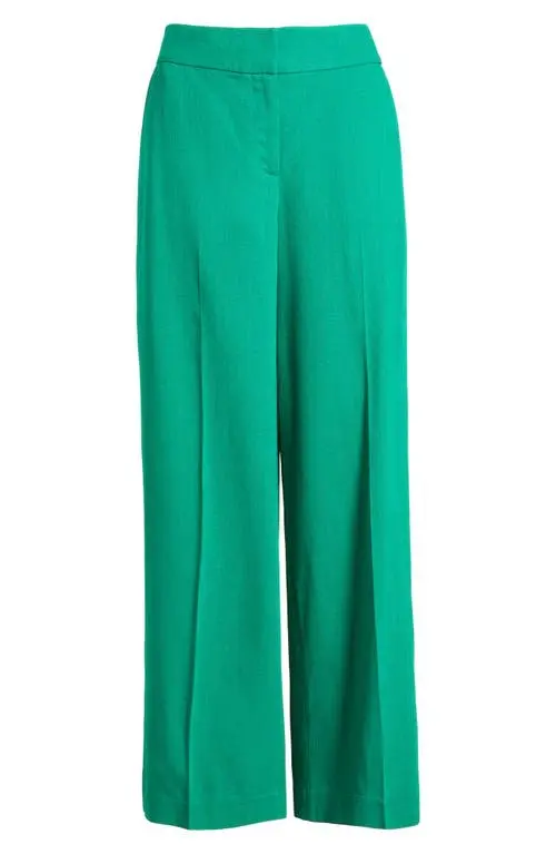 TAHARI ASL Wide Leg Trousers - Clover