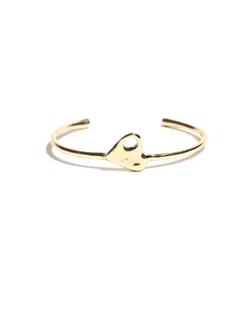 ODETTE NEW YORK Apolline Heart Cuff - Brass