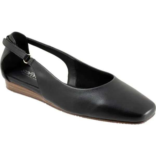 Softwalk Venice Flat - Black