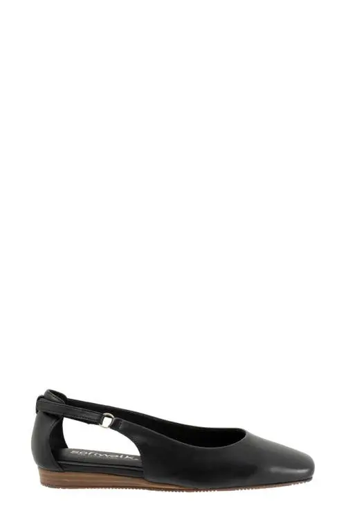 Softwalk Venice Flat - Black