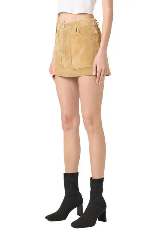 Blanknyc Suede Mini Skirt