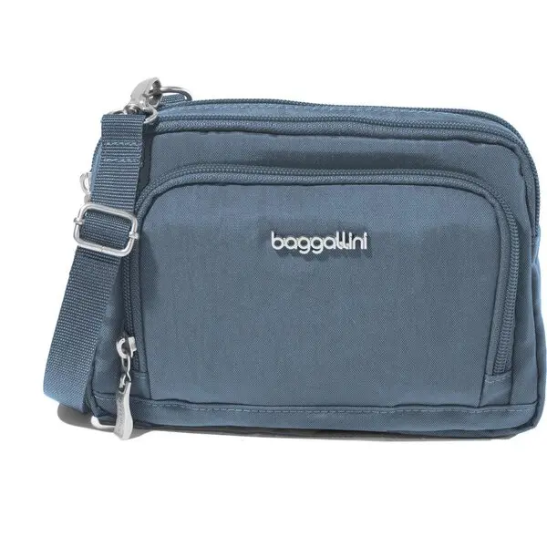 BAGGALLINI Trifecta Rfid Wallet Crossbody Bag - Mist
