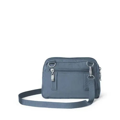 BAGGALLINI Trifecta Rfid Wallet Crossbody Bag - Mist