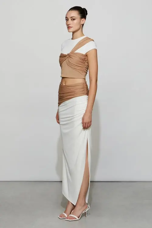ET OCHS Kiara Color-block Top