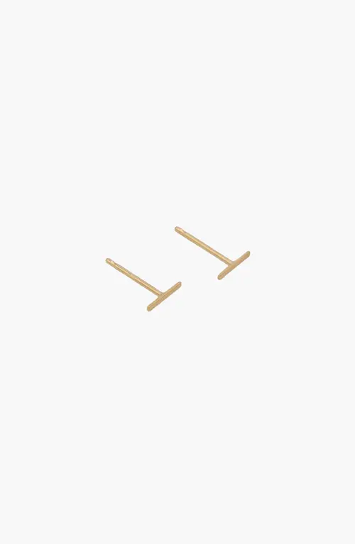 KINN Micro Bar Stud Earrings