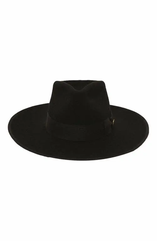 TWO ROADS HAT CO. Taos Fedora - Black