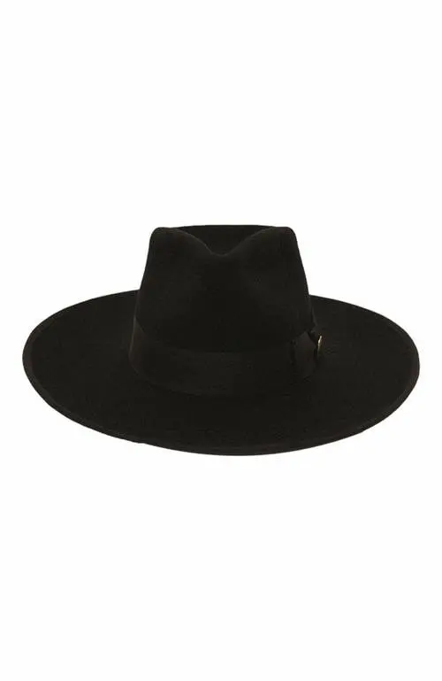 TWO ROADS HAT CO. Taos Fedora - Black
