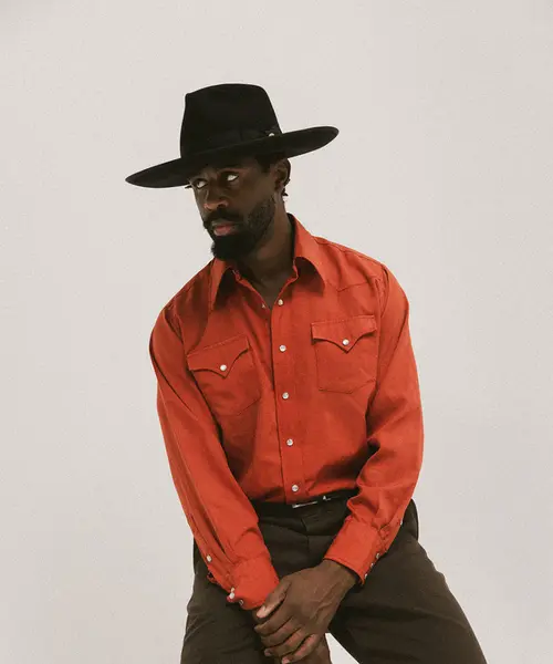 TWO ROADS HAT CO. Taos Fedora - Black