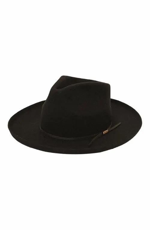 TWO ROADS HAT CO. Clarksdale Fedora - Black