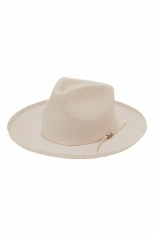 TWO ROADS HAT CO. Clarksdale Fedora - Ivory