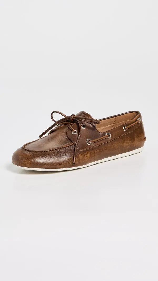 Sperry Slim Boat Shoes - Tan