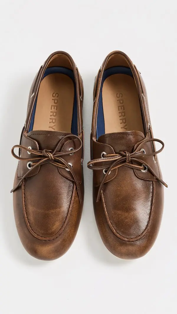 Sperry Slim Boat Shoes - Tan