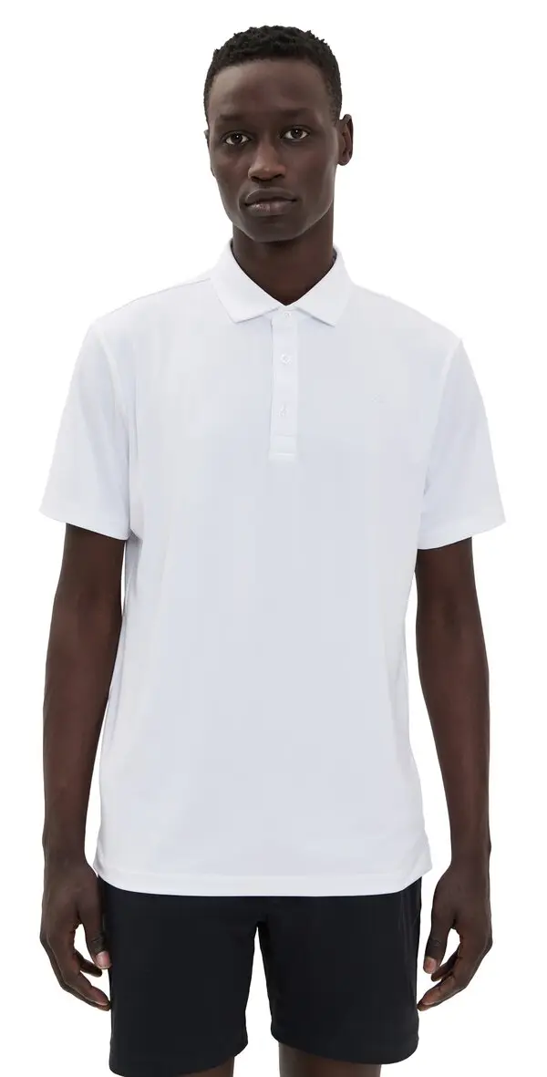 REDVANLY Alpine Polo - Bright White