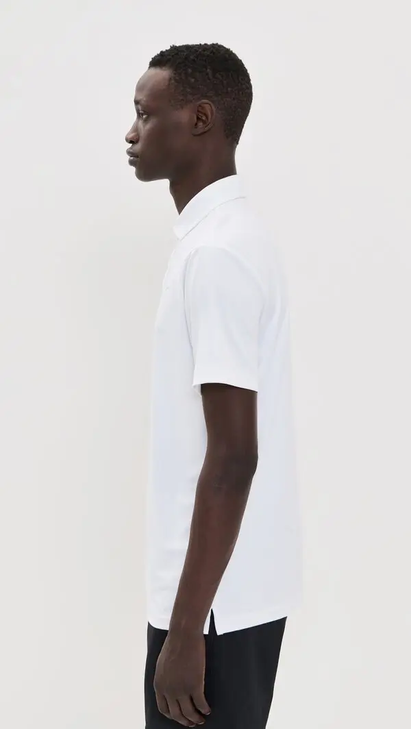 REDVANLY Alpine Polo - Bright White