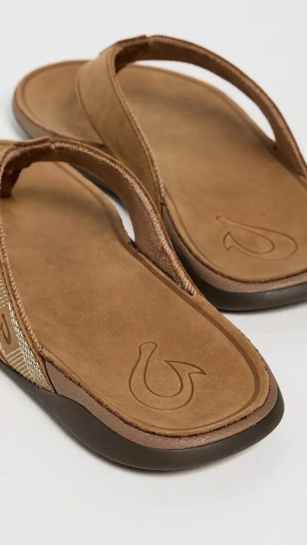 Olukai Tuahine Sandals - Toffee/toffee