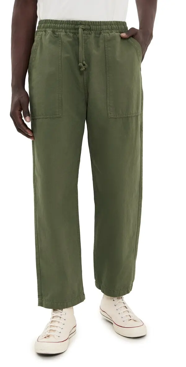 SERVICE WORKS Classic Canvas Chef Pants - Olive