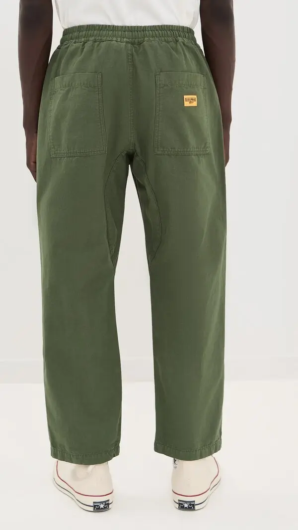 SERVICE WORKS Classic Canvas Chef Pants - Olive
