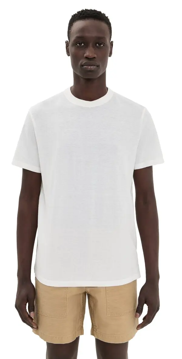 Taylor Stitch Cotton Hemp Crewneck Tee - Natural