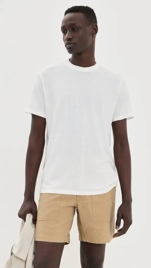Taylor Stitch Cotton Hemp Crewneck Tee - Natural