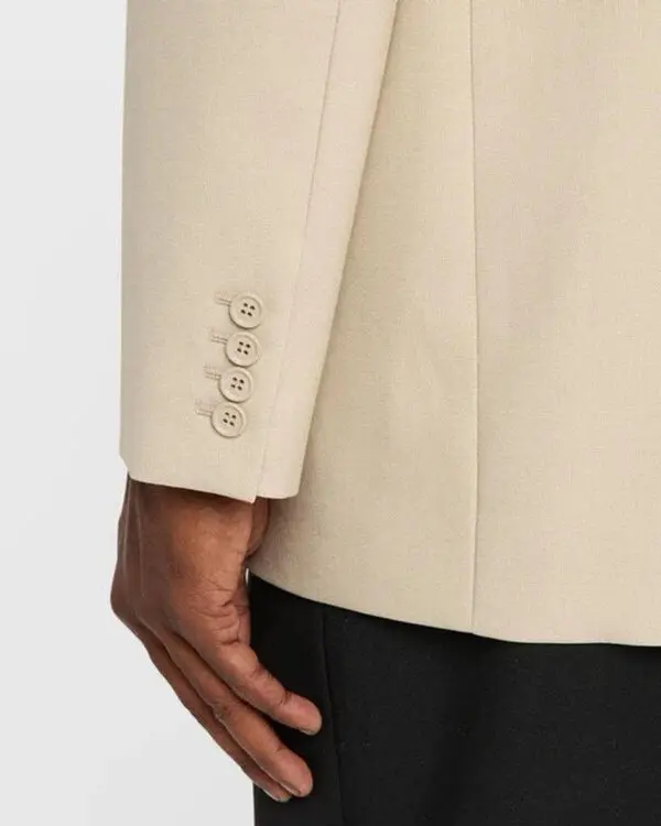 Saint Laurent Wool-silk Sport Coat - Camel