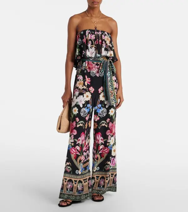 Camilla Midnight In Monserrate Printed Jumpsuit - Multicoloured