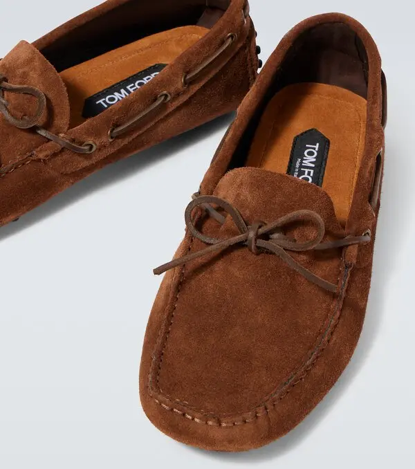TOM FORD Rod Suede Driving Shoes
