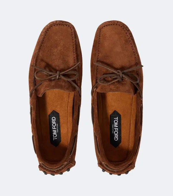 TOM FORD Rod Suede Driving Shoes
