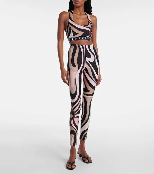 Emilio Pucci Printed Leggings