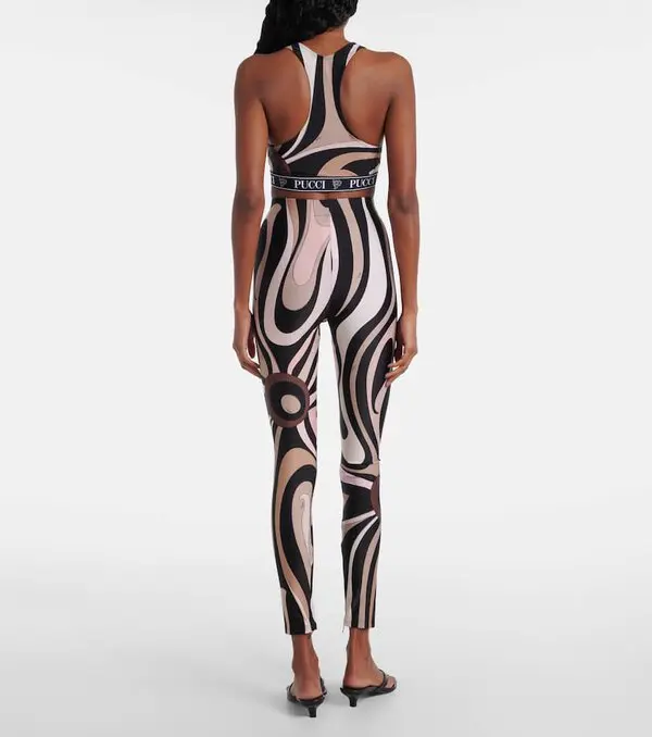 Emilio Pucci Printed Leggings