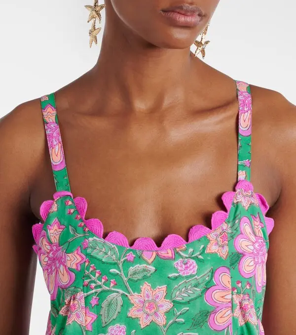 JULIET DUNN Printed Maxi Dress