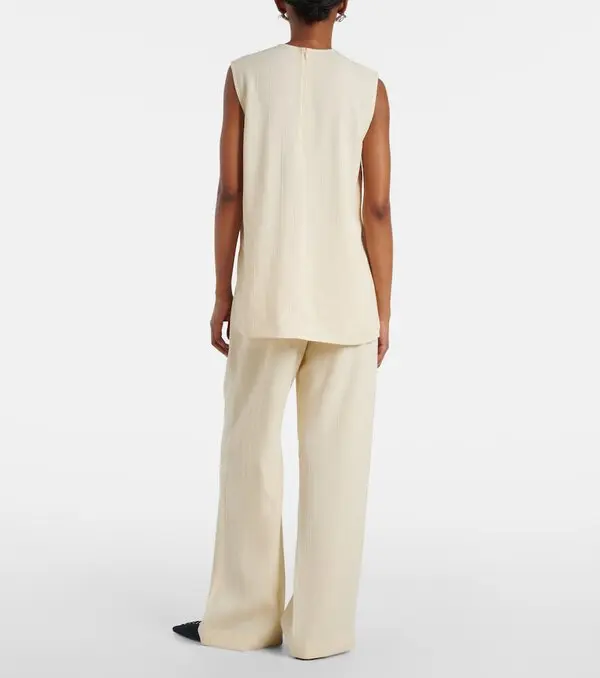 TOTEME Ribbed-knit Tank Top