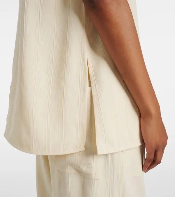 TOTEME Ribbed-knit Tank Top