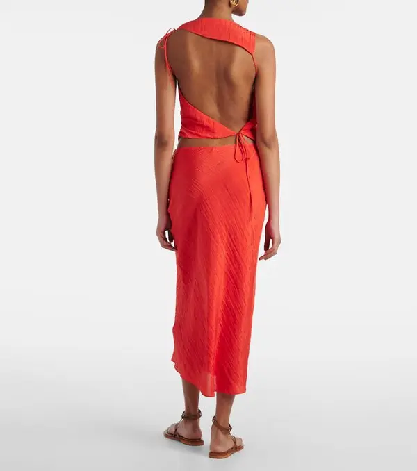 SIR. Ligera Midi Skirt
