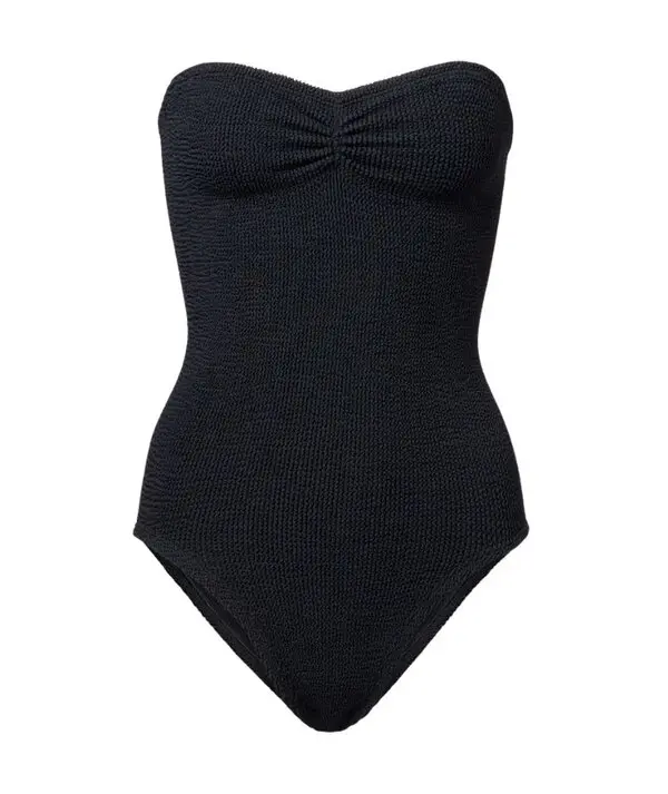 Hunza G Brooke One Piece Swimsuit - Black