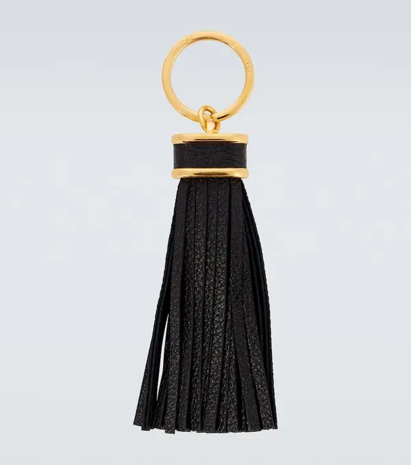 TOM FORD Tasseled Leather Keychain